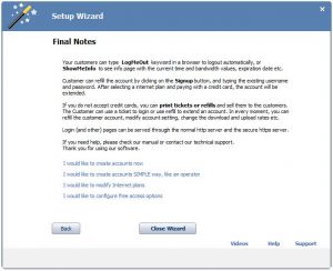 Setup Wizard I Antamedia software